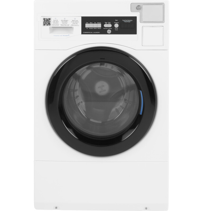 Buy GE Commercial 22lb. Capacity Washer with Built-In App-Based Payment ...